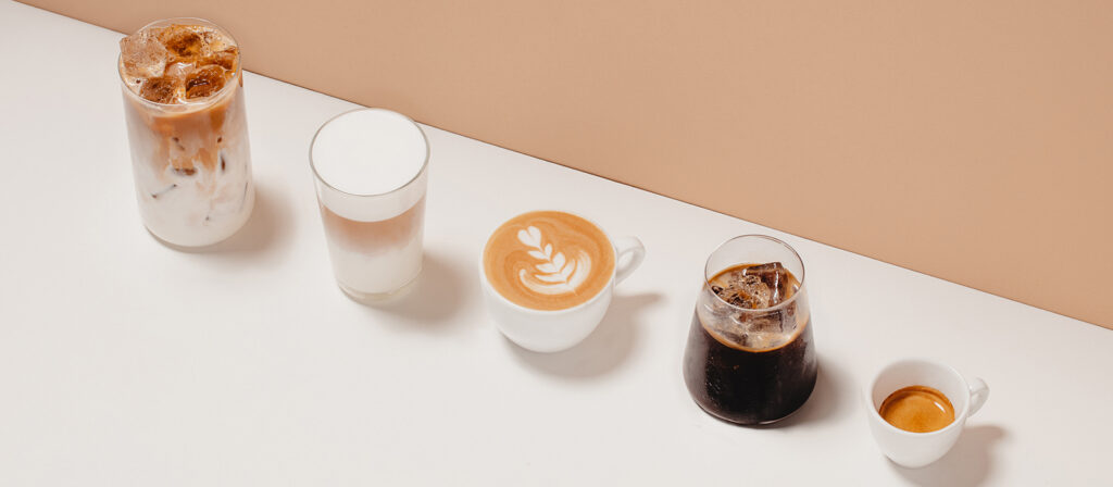 What are the different types of coffee? MaxiCoffee's recipes